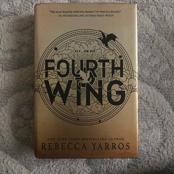 Other | Rebecca Yarros Fourth Wing Hardcover Book | Poshmark